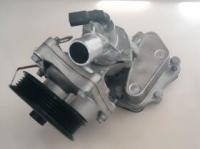 China Water Pump With Thermostat And Oil Cooler For 2010- Chevrolet Cruze Malibu 12635767 for sale