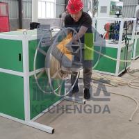 China 30KG/H 60KG/H Plastic PVC Hose Pipe Making Machine Fiber Reinforced Hose Pipe Line for sale