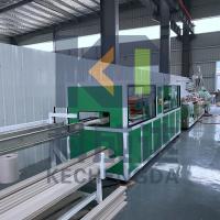 China 150 - 180kg/Hr PVC Foam Board Production Line Wpc Board Extrusion Line for sale