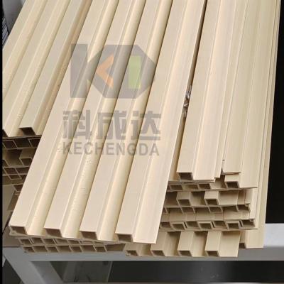 China PVC Grille Plate Pvc Profile Wrapping Machine SJSZ - 50 / 132 PVC Single Screw Extruder for sale