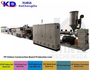 China Automatic PP Hollow Board Extrusion Line High Speed for sale