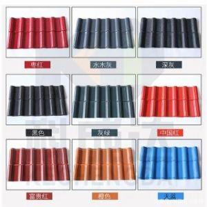 China SJSZ80/156 ASA Plastic Sheet Extrusion Line Villa ASA PVC Synthetic Resin Roof Tile for sale