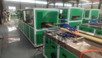 China Hollow Grille Plastic Profile Extruder Machine Pvc Wall Panel Extrusion Machine 120-300kg/H for sale