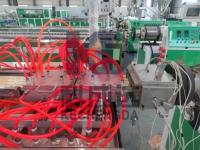 China Hollow Grille Plastic Profile Extruder Machine Pvc Wall Panel Extrusion Machine 120-300kg/H for sale
