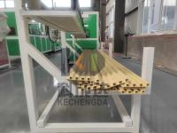 China Hollow Grille Plastic Profile Extruder Machine Pvc Wall Panel Extrusion Machine 120-300kg/H for sale