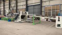 China 2000mm 2200mm Plastic Sheet Making Machine Automatic Ps Foam Sheet Extrusion Line for sale