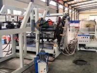 China 600 - 1000kg/H PE Sheet Extruder Plastic Extrusion Machine For PP PE Board for sale