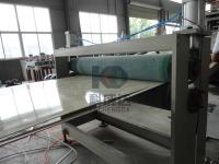 China 500kgh To 600kgh  Plastic Sheet Extrusion Line Imitation PVC Marble Sheet Production Line for sale
