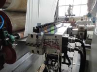 China 500kgh To 600kgh  Plastic Sheet Extrusion Line Imitation PVC Marble Sheet Production Line for sale