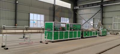 China 37kw PVC Plastic Profile Extruder Machine Grille Wall Panel 180kg/H Wpc Extruder Machine for sale