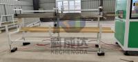 China 37kw PVC Plastic Profile Extruder Machine Grille Wall Panel 180kg/H Wpc Extruder Machine for sale