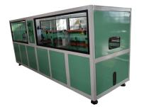 China PP PE 10m Plastic Profile Extruder Machine PVC WPC Plastic Profile Production Line for sale