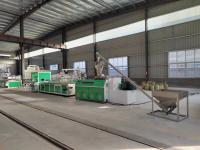 China WPC Wood Plastic Sheet Extrusion Line 300kg/H Guardrail Sheet Roll Forming Machine for sale