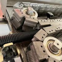 China High Speed PP PE PA PVC Single Wall Corrugated Pipe Extrusion Line Plastic Hose Extruder for sale