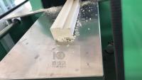 China High Efficiency PVC Wood Plastic Door Cover Production Line for sale