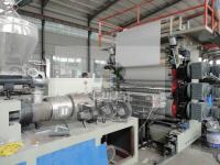 China Artificial Pvc Marble Sheet Production Line Extrusion Machine 380v for sale