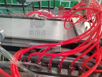 China CE PVC WPC Door Extrusion Machine Complete Turnkey Wood Plastic Composite Door Board for sale