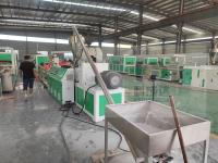 China CE PVC WPC Door Extrusion Machine Complete Turnkey Wood Plastic Composite Door Board for sale