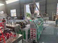 China CE PVC WPC Door Extrusion Machine Complete Turnkey Wood Plastic Composite Door Board for sale