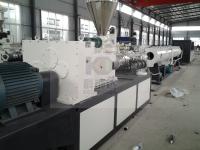 China PVC CPVC Plastic Pipe Extrusion Machine Double Screw Extruder for sale