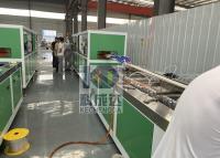 China Automatic Plastic Profile Making Machine Double Screw Extruder PVC Profile Production Line for sale