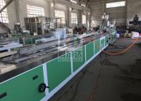 China PVC WPC Door Frame Window Profile Extrusion Line Door Panel Profile Making Machine for sale