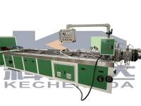 China Wood Plastic Composited Product Making Machine/pvc Pe Pp Wpc Door Floor Decorative Profile Board Panel Extrusion Product for sale