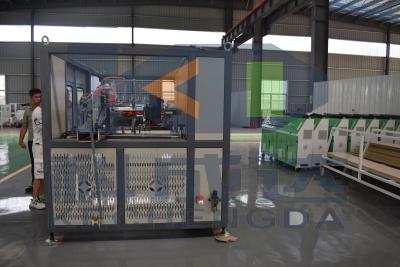 China LD 16-32mm PE Pipe Double Reel Winder Pipe Winding Machine for sale