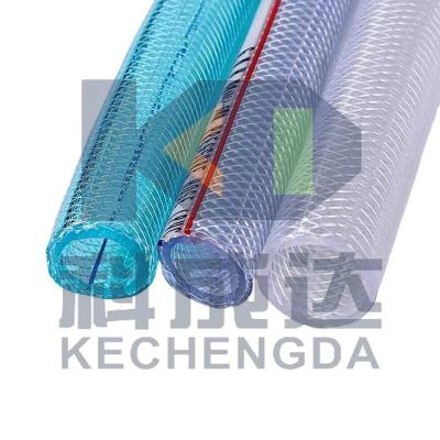 China Fully Automatic PVC Fiber Braided Reinforced 3 Layer Garden Hose Pipe Extruder Making Machine Production Line for sale