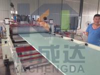 China Plastic Modular Formwork System PP Hollow Sheet Extrusion Production Line Instead of PVC Building Formwork for sale