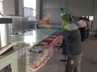 China Plastic Modular Formwork System PP Hollow Sheet Extrusion Production Line Instead of PVC Building Formwork for sale