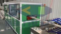 China Plastic Profile Equipment PVC Plastic Steel Door And Window Profile Production Line for sale