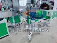 China Fully Automatic PVC Fiber Braided Reinforced 3 Layer Garden Hose Pipe Extruder Making Machine Production Line for sale