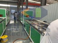 China Wpc Solid Door Machine WPC PVC Solid Door Panel Door Frame Profile Extrusion Production Line Making Machine for sale