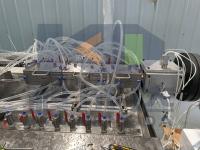 China Wpc Solid Door Machine WPC PVC Solid Door Panel Door Frame Profile Extrusion Production Line Making Machine for sale