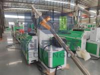 China PVC Wood Plastic Balcony Ceiling Material Grille Plate Production Line Automatic for sale