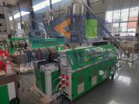 China PVC Wood Plastic Balcony Ceiling Material Grille Plate Production Line Automatic for sale