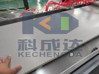China PE PVC Profile Extrusion Machine Automatic Wood Plastic Door Floor Profile Production Line for sale