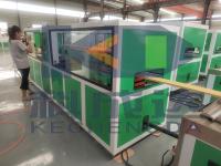 China Interior WPC Bamboo Fiber Fluted Board PVC Coating Grille Indoor Great Wall Panel Extrusion Machine for sale