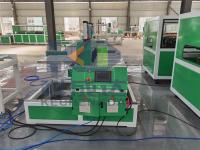 China Plastic PVC PE Wood Production Line WPC Wall Panel Profile Extruder Plant Equipment for sale