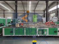 China Plastic PVC PE Wood Production Line WPC Wall Panel Profile Extruder Plant Equipment for sale