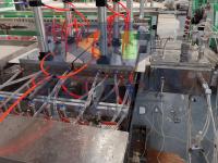 China PVC Ceiling Panel Wall Panel Extrusion Line With Hot Stamping Machine for sale