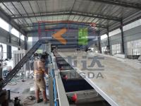 China Plastic Plate Making Machine PVC Imitation Marble Wall Panel Production Line for sale