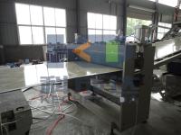 China PVC Marble Board Extrusion Machine / PVC Plastic Artificial Stone Profile Production for sale