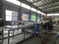 China PVC Marble Board Extrusion Machine / PVC Plastic Artificial Stone Profile Production for sale