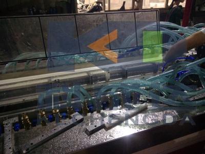 China Plastic Wood WPC PVC Window Door Frame Profile Panel Making Machine / Production Line for sale