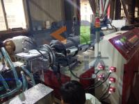 China Plastic Wood WPC PVC Window Door Frame Profile Panel Making Machine / Production Line for sale