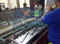 China Plastic Wood WPC PVC Window Door Frame Profile Panel Making Machine / Production Line for sale
