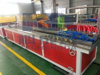China Wooden Extrusion Plastic PVC Foam Skirting Board Extruder Machine Production Line for sale