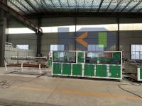 China Wood Plastic Composited Product Making Machine/pvc Pe Pp Wpc Door Floor Decorative Profile Board Panel Extrusion Product for sale